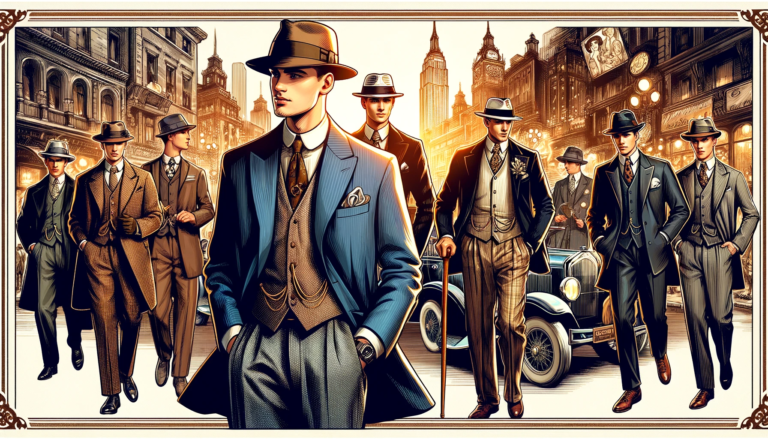 1920s Men's Fashion: Iconic Styles & Elegance of the Roaring Twenties